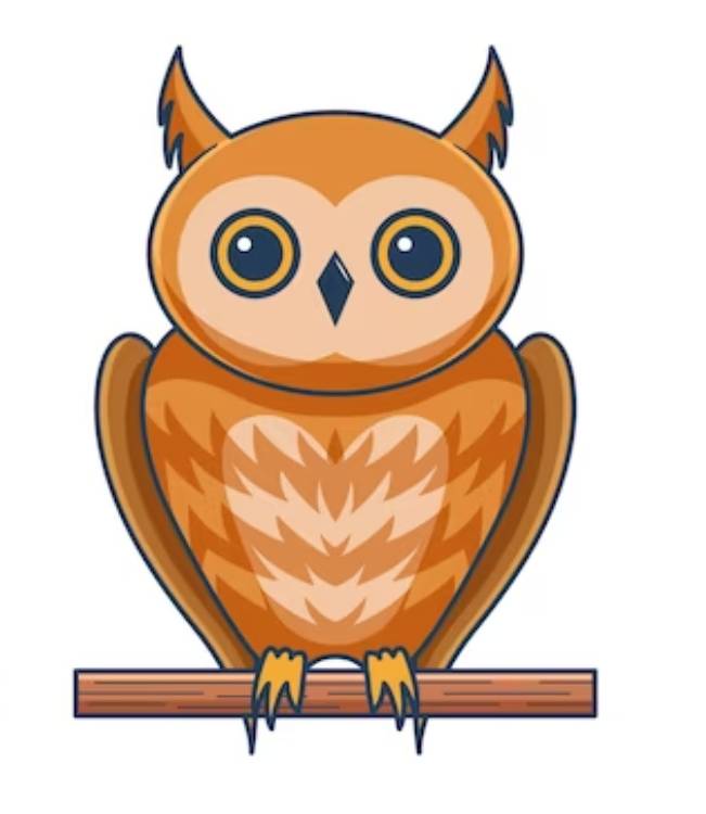 Cómo dibujar un BÚHO (Ilustración vectorial) en Adobe Illustrator - Tu ...